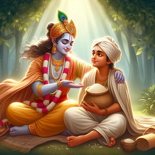 Krishna sudama true friendship lesson